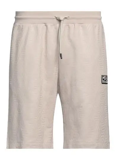 EA7 Athletic French Terry Shorts - Beige