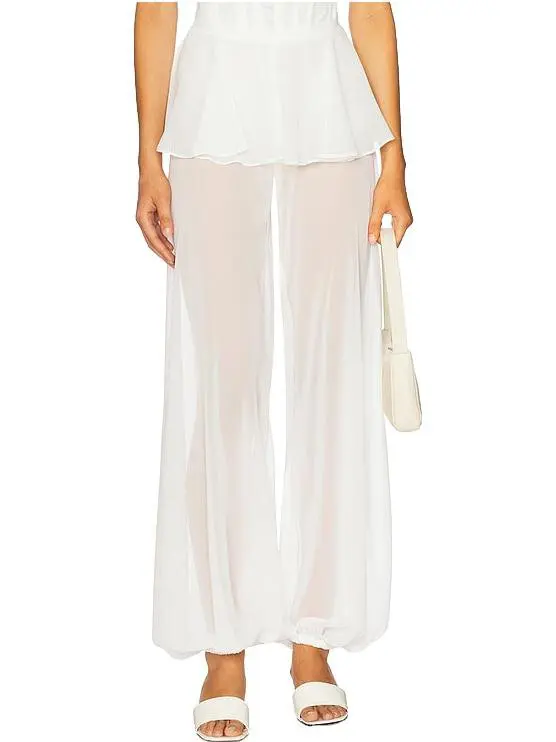 Bardot Lissett Balloon Pant - Ivory