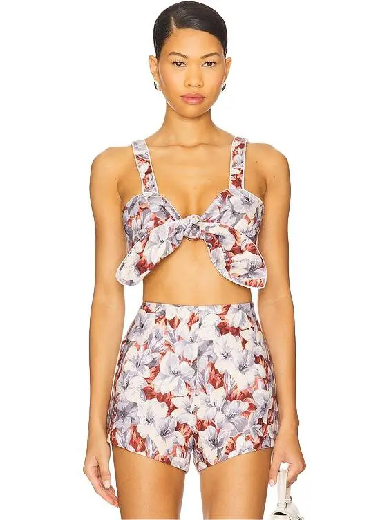 Posse Luna Bandeau Top - Lily Garden