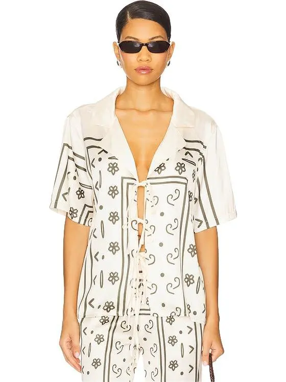 SNDYS Silas Shirt - Boho Print