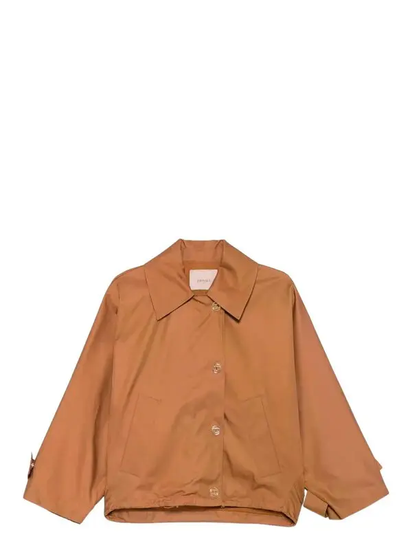 TWINSET Button-fastening Pocket Jacket - Brown