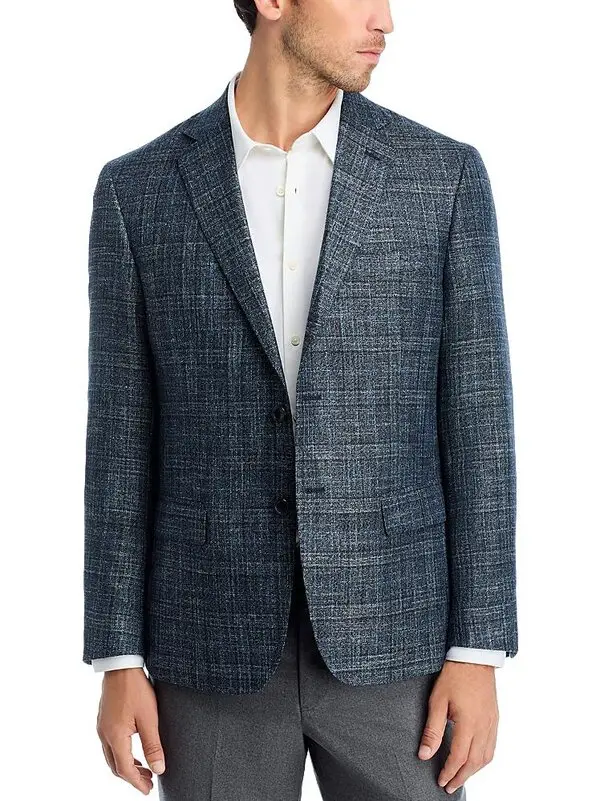 Bloomingdale'S Regular Fit Sport Coat Exclusive - Navy