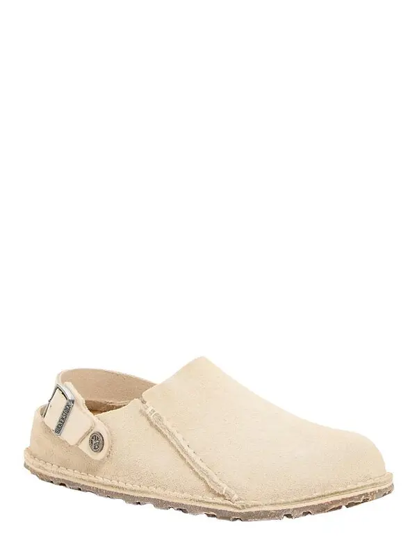 BIRKENSTOCK Lutry Slingback Clogs - Beige