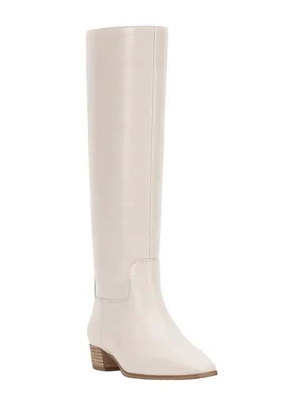 Vince Camuto Pavla 2 Wide Calf Boots - White