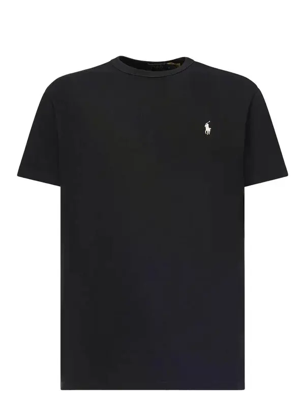 Polo Ralph Lauren Logo-embroidered T-sshirt - Black