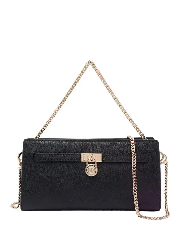 Michael Kors Leather Shoulder Bag - Black