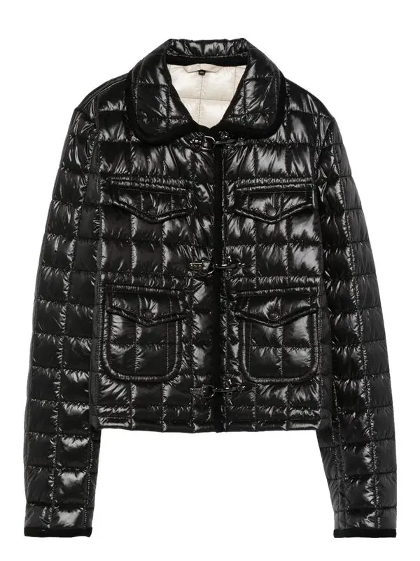 FAY 3 Ganci Short Padded Jacket - Black