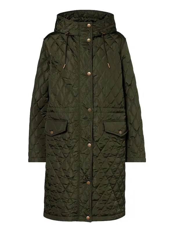 Burberry Quilted Woven Jacket - Green