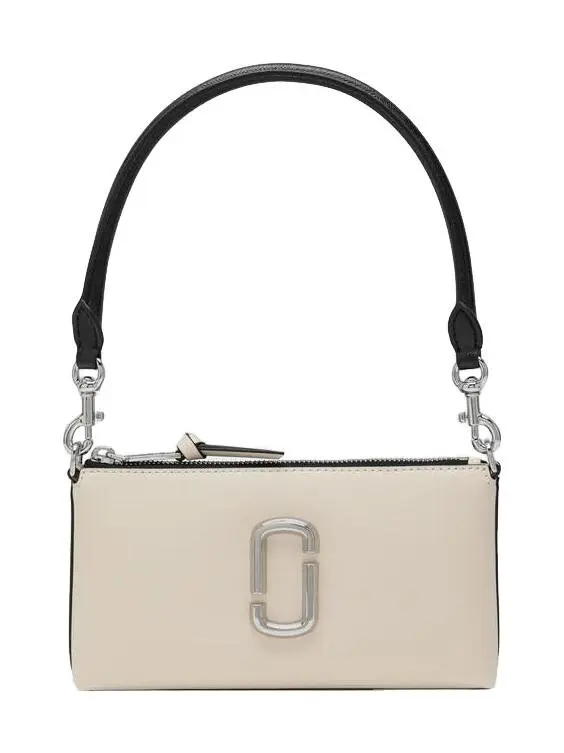 Marc Jacobs Leather Convertible Shoulder Bag - White