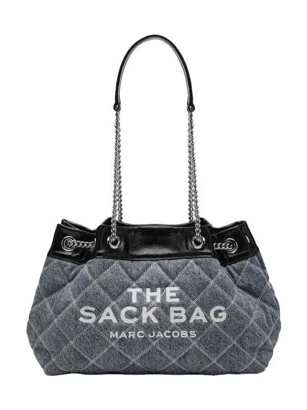 Marc Jacobs Quilted Denim Shoulder Bag - Blue