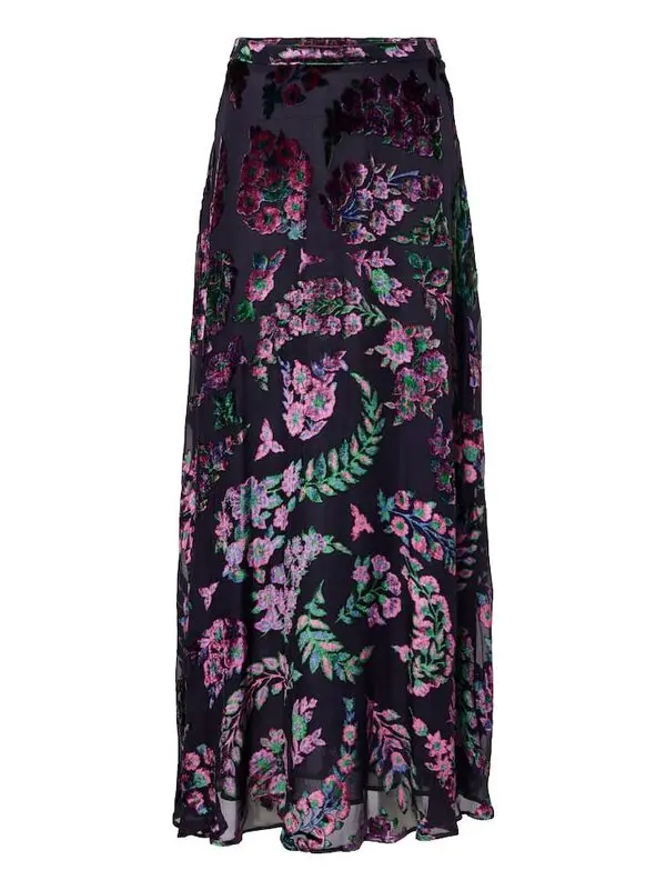 Etro Floral Maxi Skirt - Multicoloured