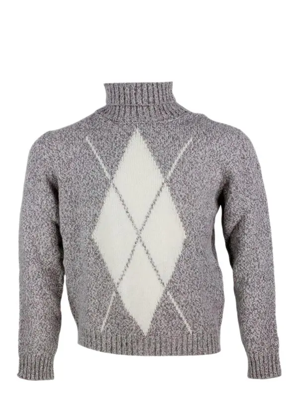 Eleventy Turtleneck Sweater - Mirtillo
