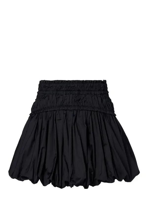 Ulla Johnson Nicolette Cotton Miniskirt - Black