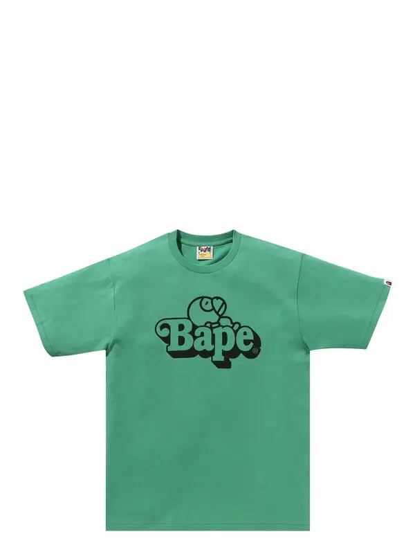 A BATHING APE Milo On Tee - Green