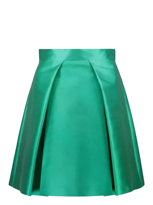 Alberta Ferretti A-line Mini Skirt - Green