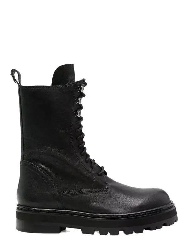 Patrizia Pepe Lace-up Boots - Black