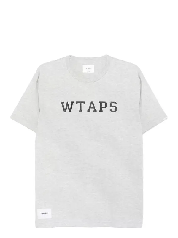 WTAPS Logo-print T-shirt - Grey