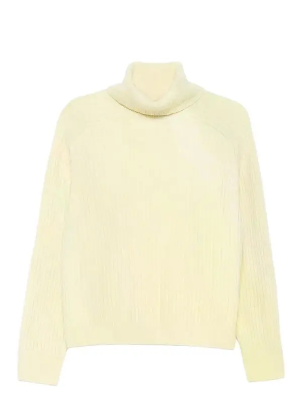 Marc O'polo Ribbed Turtleneck Sweater - Yellow