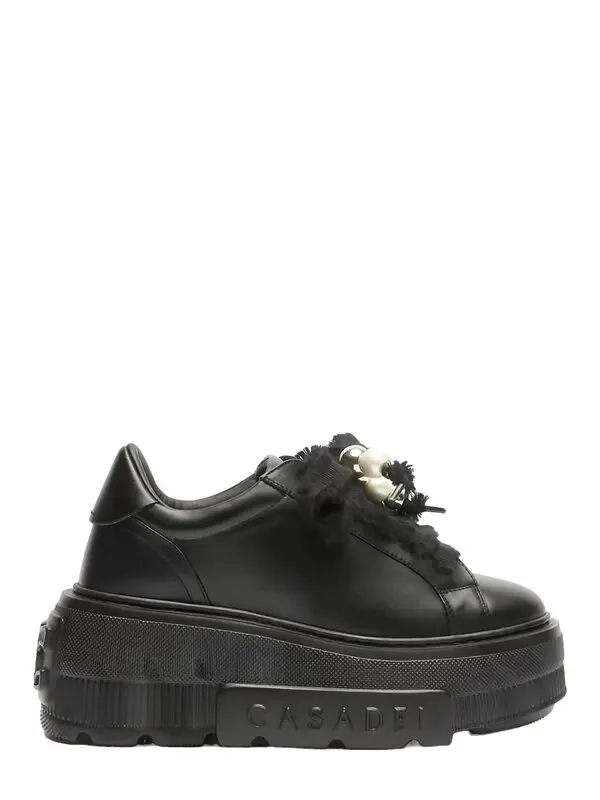 Casadei Nexus Platform Sneakers - Black
