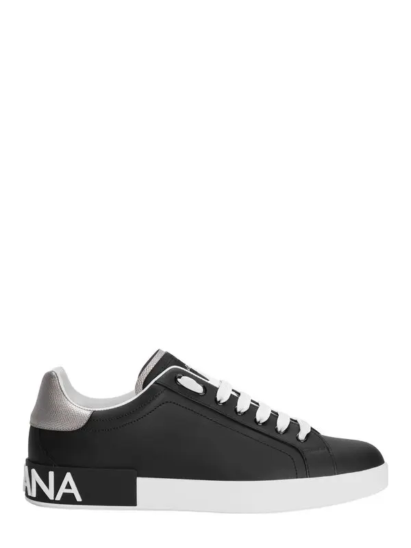 Dolce & Gabbana Portofino Low-top Sneakers - Black
