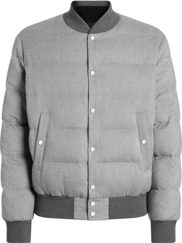 Dolce & Gabbana Reversible Padded Jacket - Grey