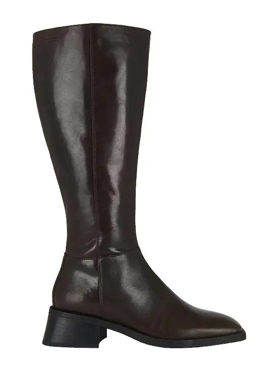 VAGABOND SHOEMAKERS Blanca Knee High Boots - Chocolate