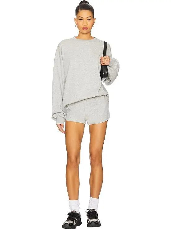 Superdown Palmira Short Set - Heather Grey
