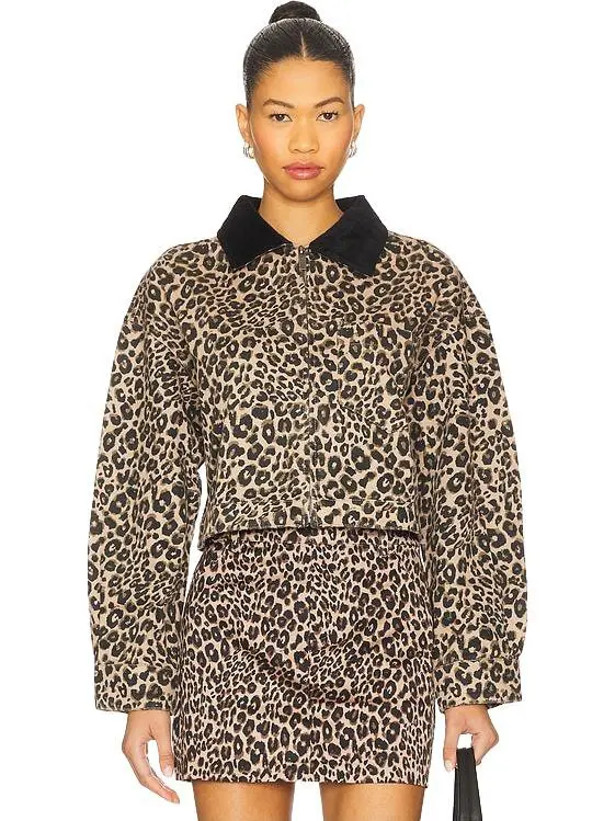 Sanctuary Cropped Barn Jacket - Meow