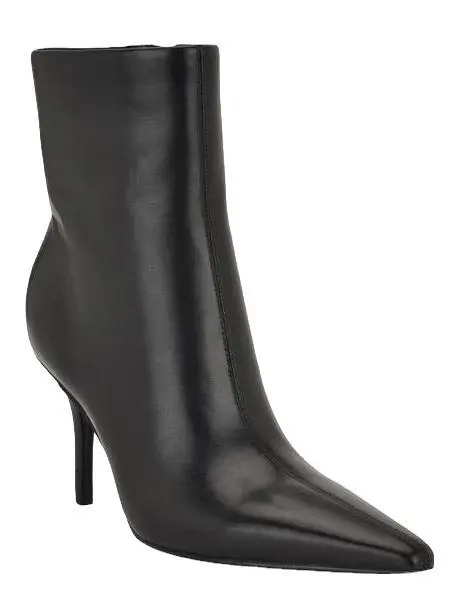 Nine West Pointed Toe Stiletto Bootie - Black