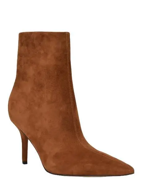 Nine West Pointed Toe Stiletto Bootie - Medium Natural