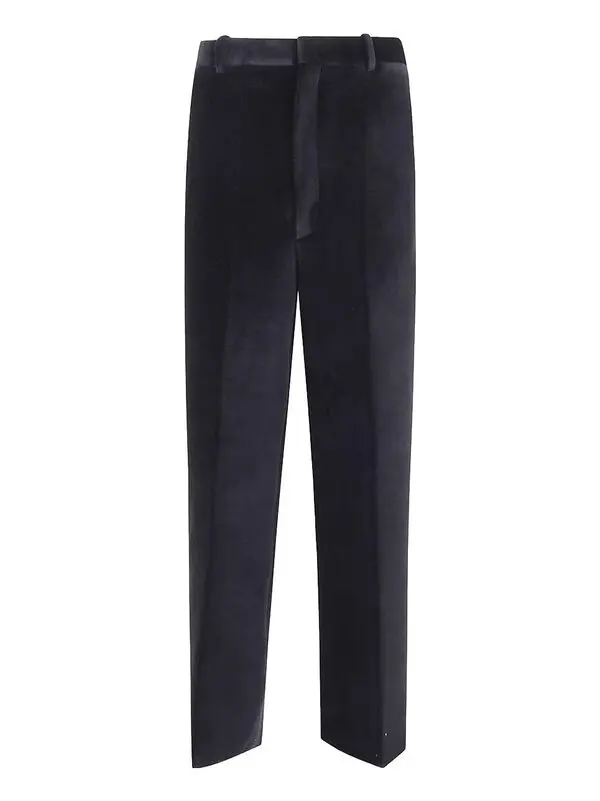 JIL SANDER High Waisted Pants - Black
