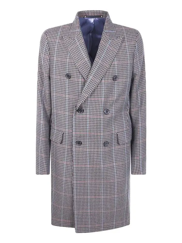 Paul Smith Single-breasted Overcoat - Brown