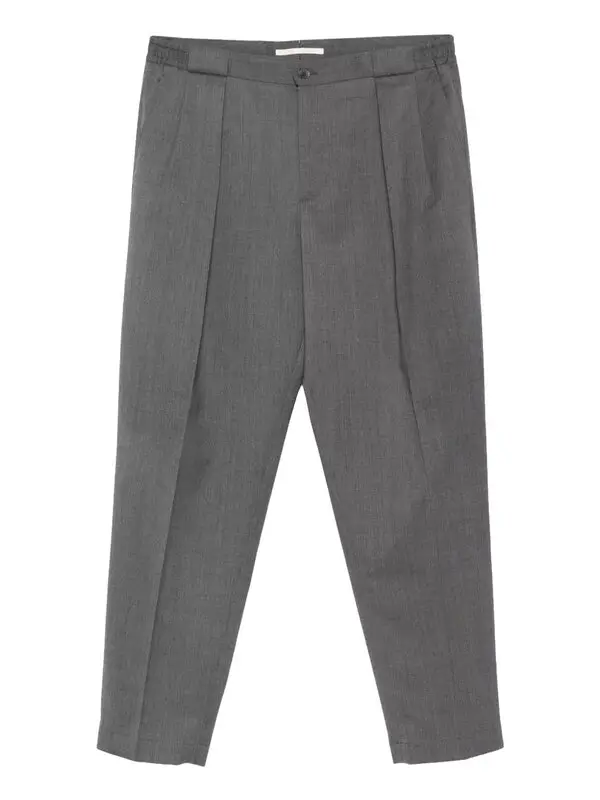 BRIGLIA 1949 Pleated Front Trousers - Grey