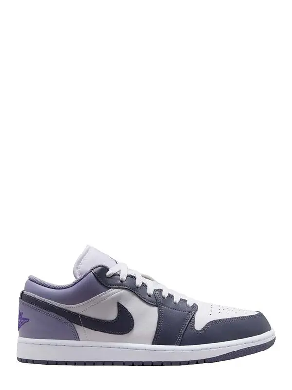 JORDAN 1 Lowin Sneakers - White/indigo Haze