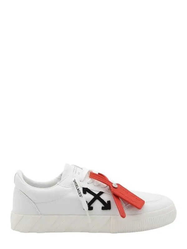 Off-White Vulc Low Sneakers - White Black