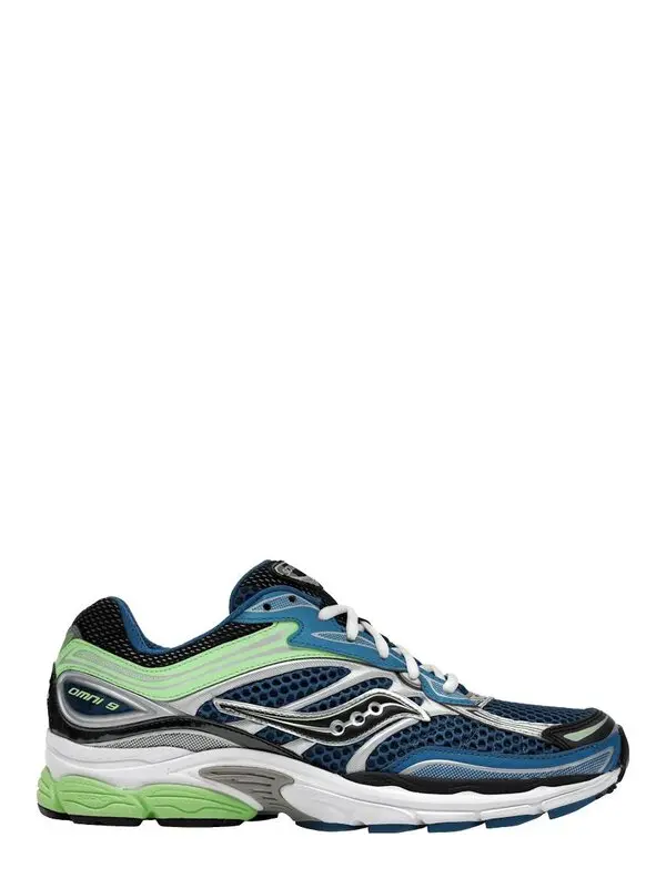 Saucony Progrid Omni Sneakers - Blue/lime
