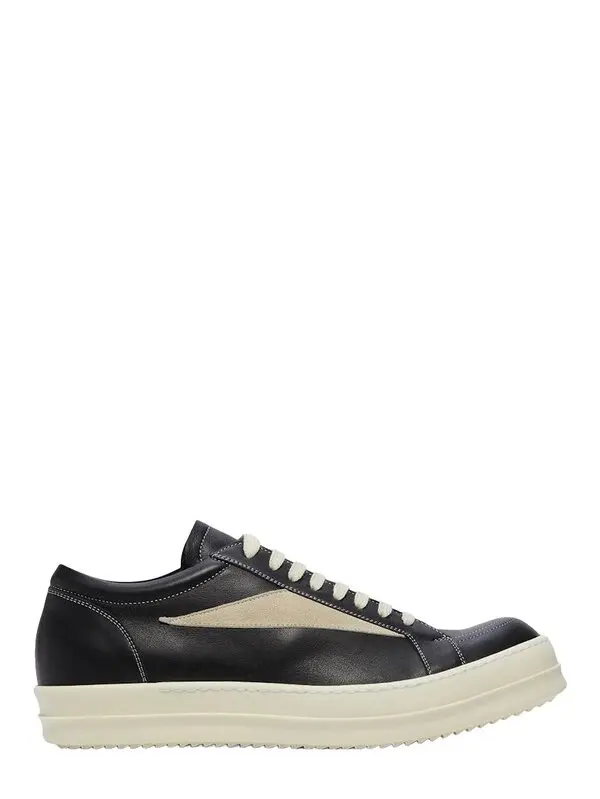 Rick Owens Concordians Vintage Low Sneakers - Black/milk