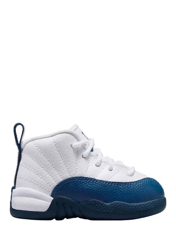 JORDAN 12 Retro - White/french Blue/metallic Silver