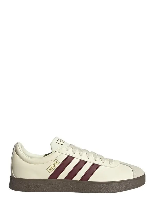 Adidas Vl Court Classic Sneakers - Shadow Red/gold Metallic
