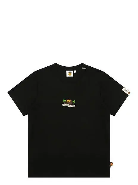 A BATHING APE Baby Milo Slim Fit Tee - Black