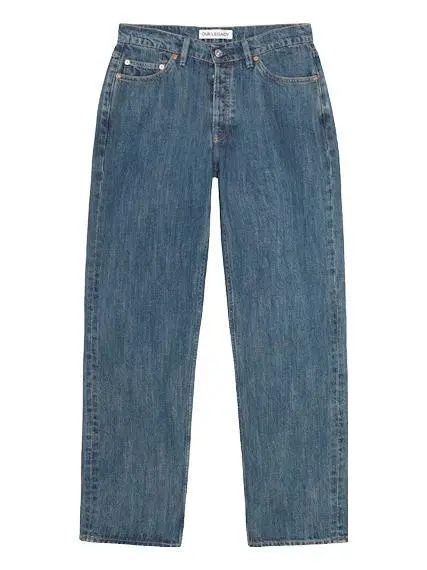 StÜssy X Our Legacy Work Shop Work Cut Jean - Blue Nep Wash