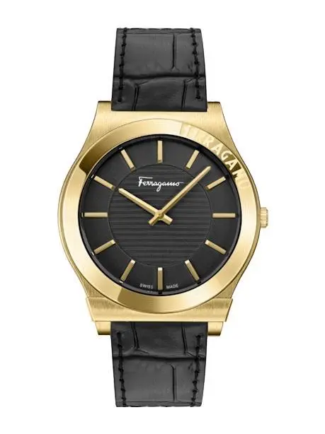 FERRAGAMO Gancini Leather Sf4l00525 - Stainless Steel