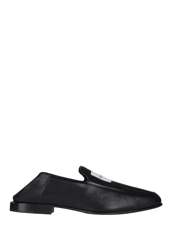 Givenchy Label Loafer Shiny - Black