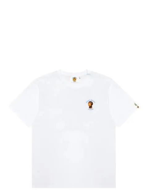 A BATHING APE Baby Milo Graphic Tee - White