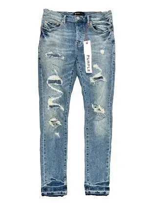 PURPLE BRAND Light Indigo Vintage Jeans - Light Blue