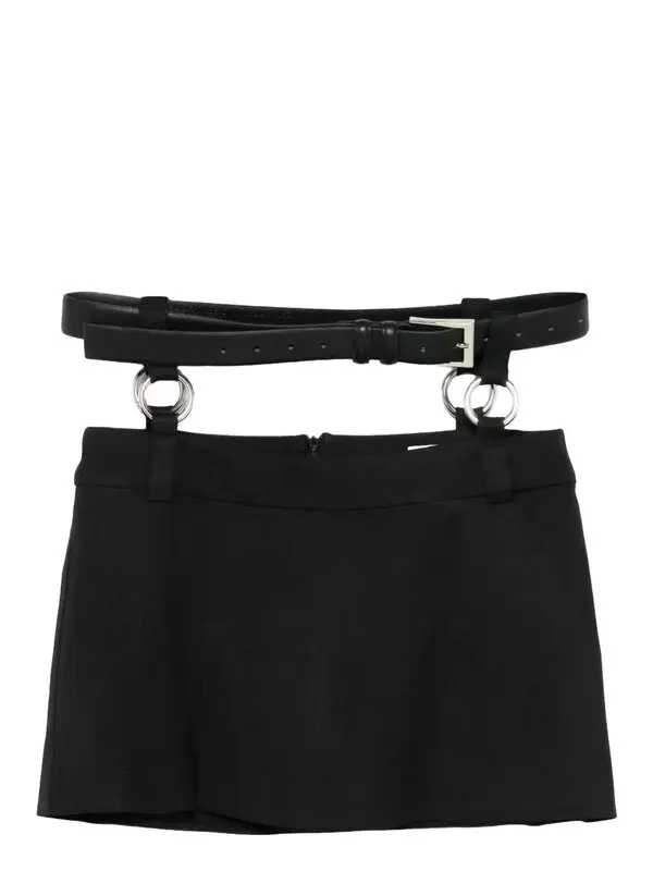 VESTIAIRE D'UN OISEAU LIBRE Mini Skirt - Black