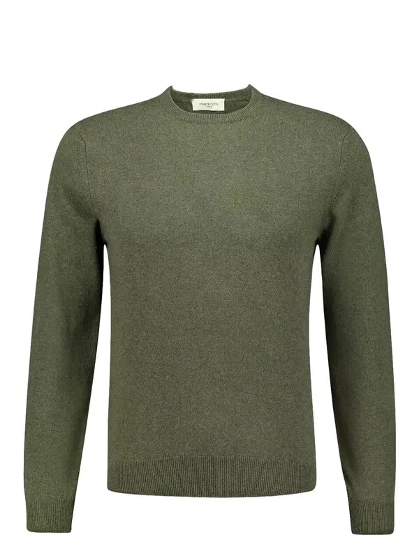 PIACENZA CASHMERE 1733 Cashmere Crew-neck Sweater - Green