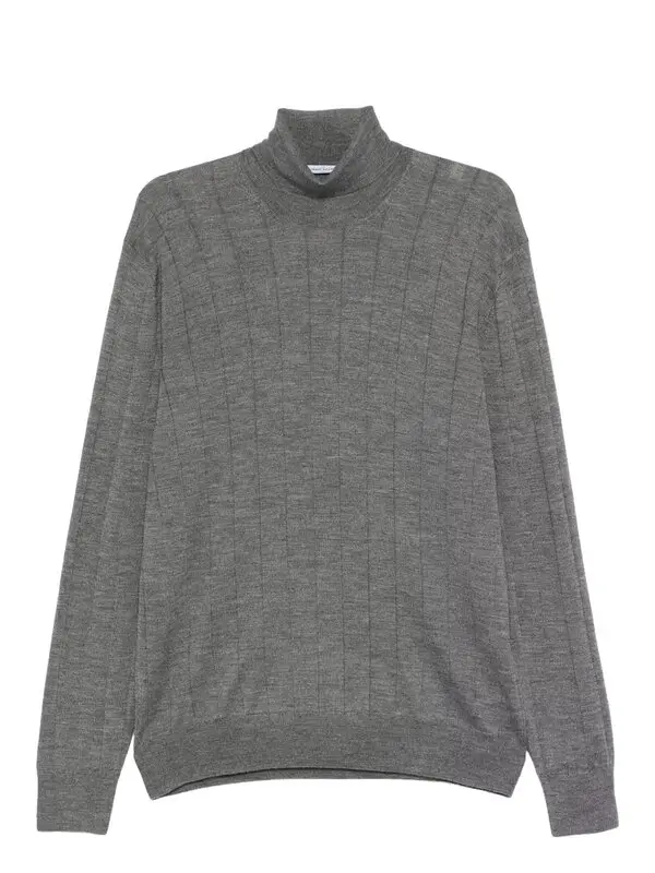 GRAN SASSO Wool-blend High Neck Sweater - Grey