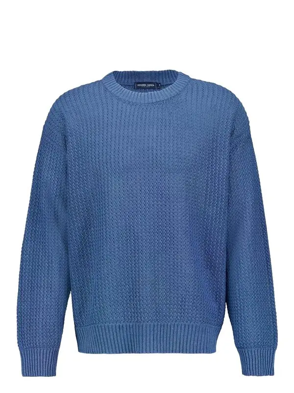Frescobol Carioca Crew-neck Sweater - Blue