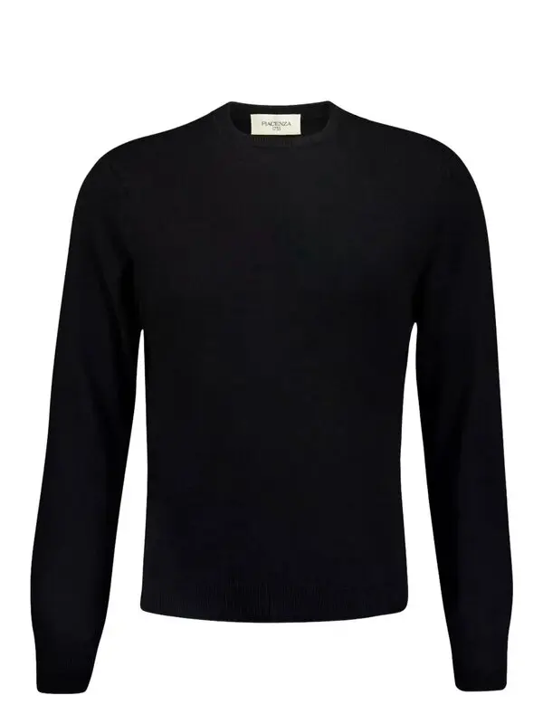 PIACENZA CASHMERE 1733 Cashmere Crew-neck Sweater - Black
